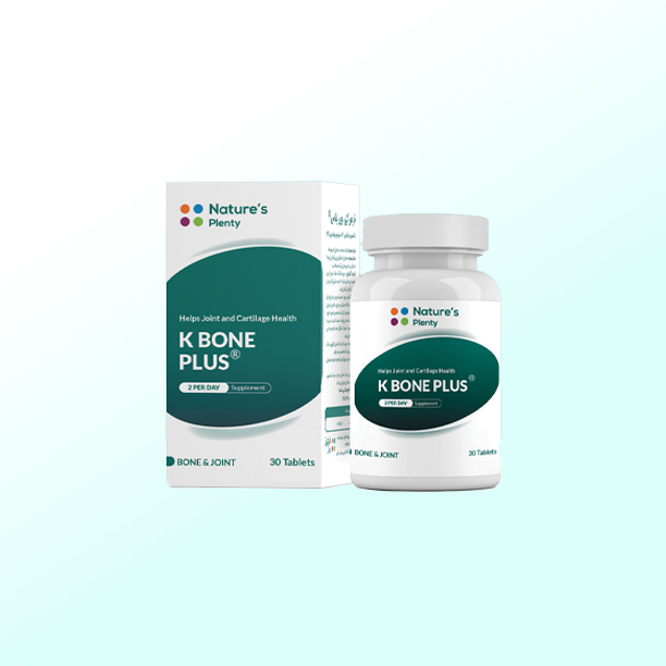 قرص K bone plus | مکملی برای بهبود تراکم و استحکام استخوان ها- نیچرز پلنتی